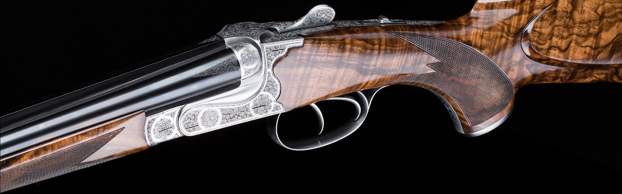 LUDWIG BOROVNIK GUNS AND RIFLES | Boxlock double barrel rifle